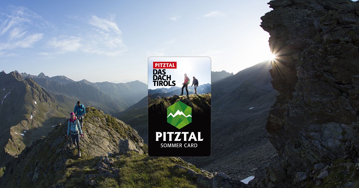 Pitztal Summer Card All benefits and services at a glance